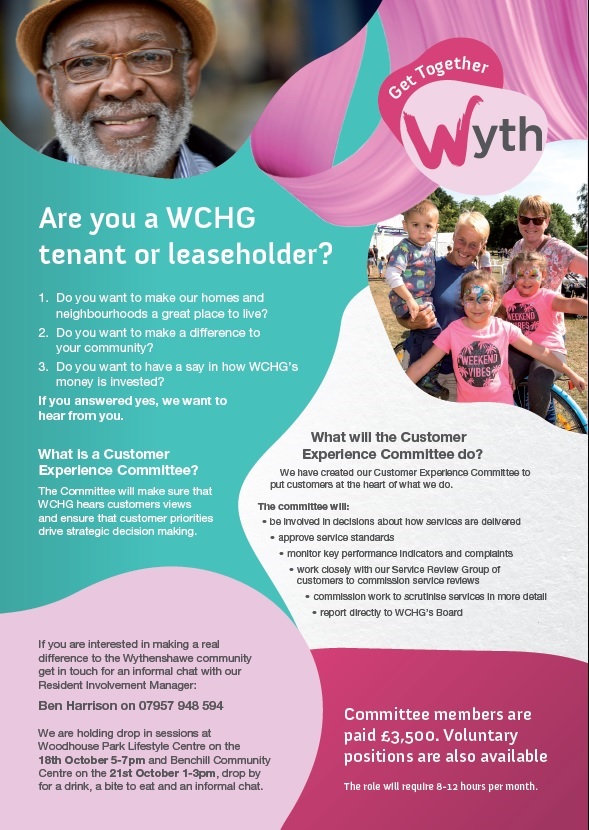 Customer Experience Committee - FAQs - WCHG