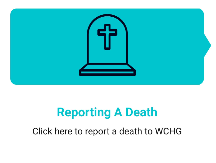 Reporting A Death - WCHG